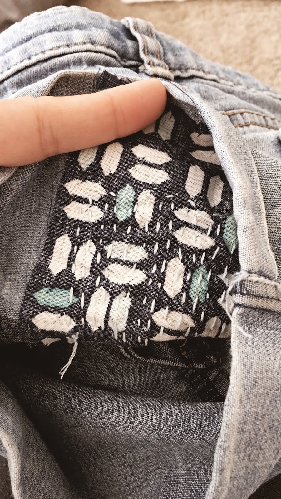 Homemaking Simplified: Rehabbing Ripped Clothing