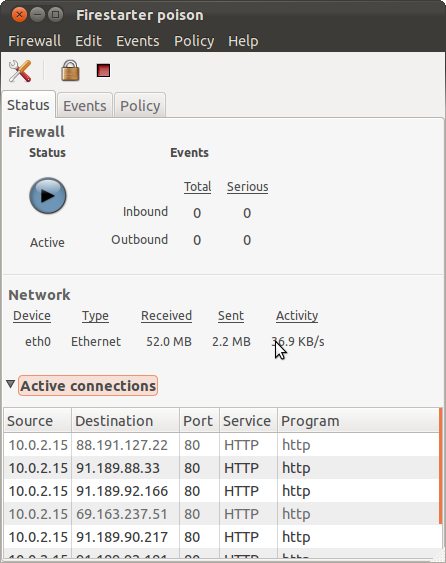 Open gui firewall builder linux - noredvt