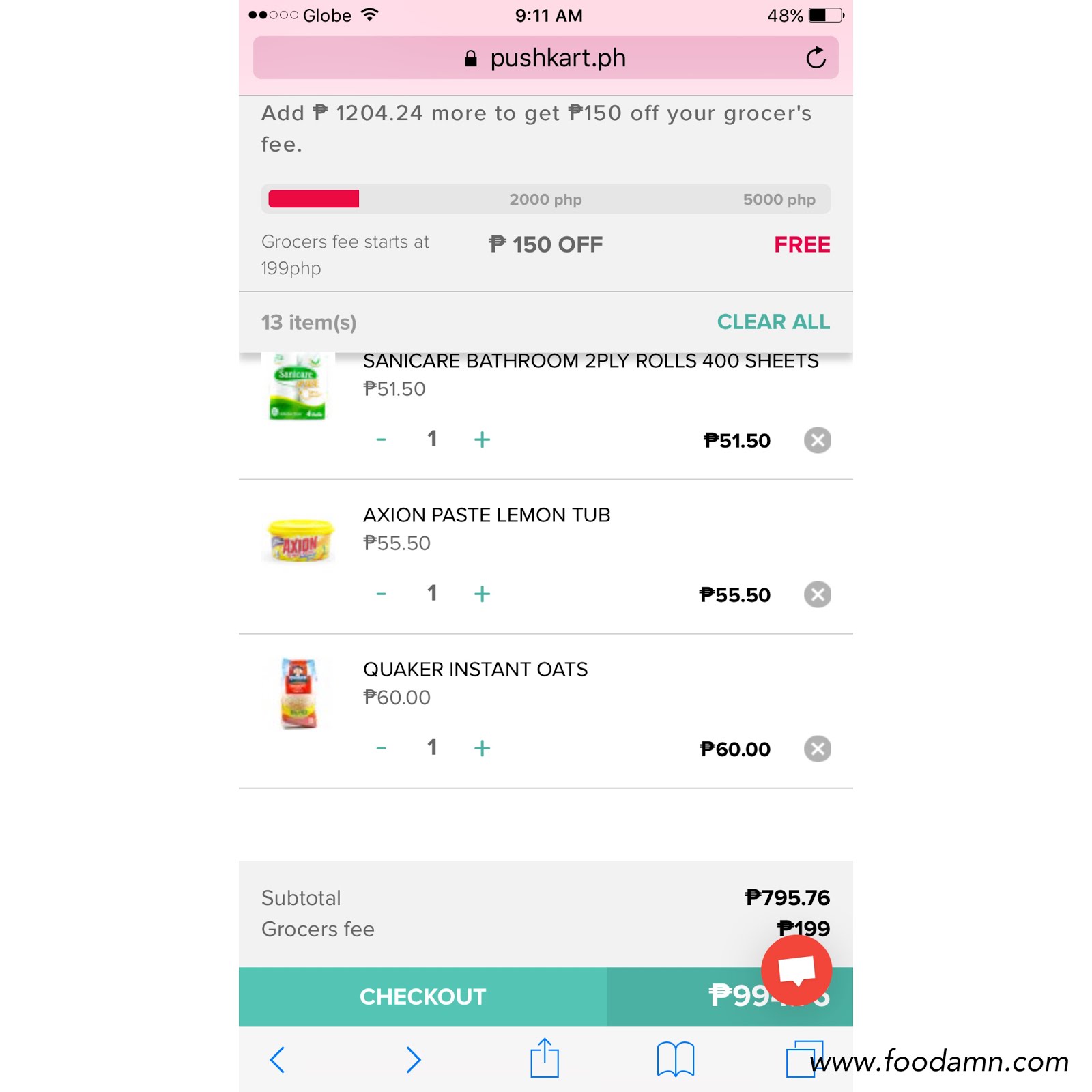 Step by step guide on how to use the PUSHKART.PH Online Grocery Delivery