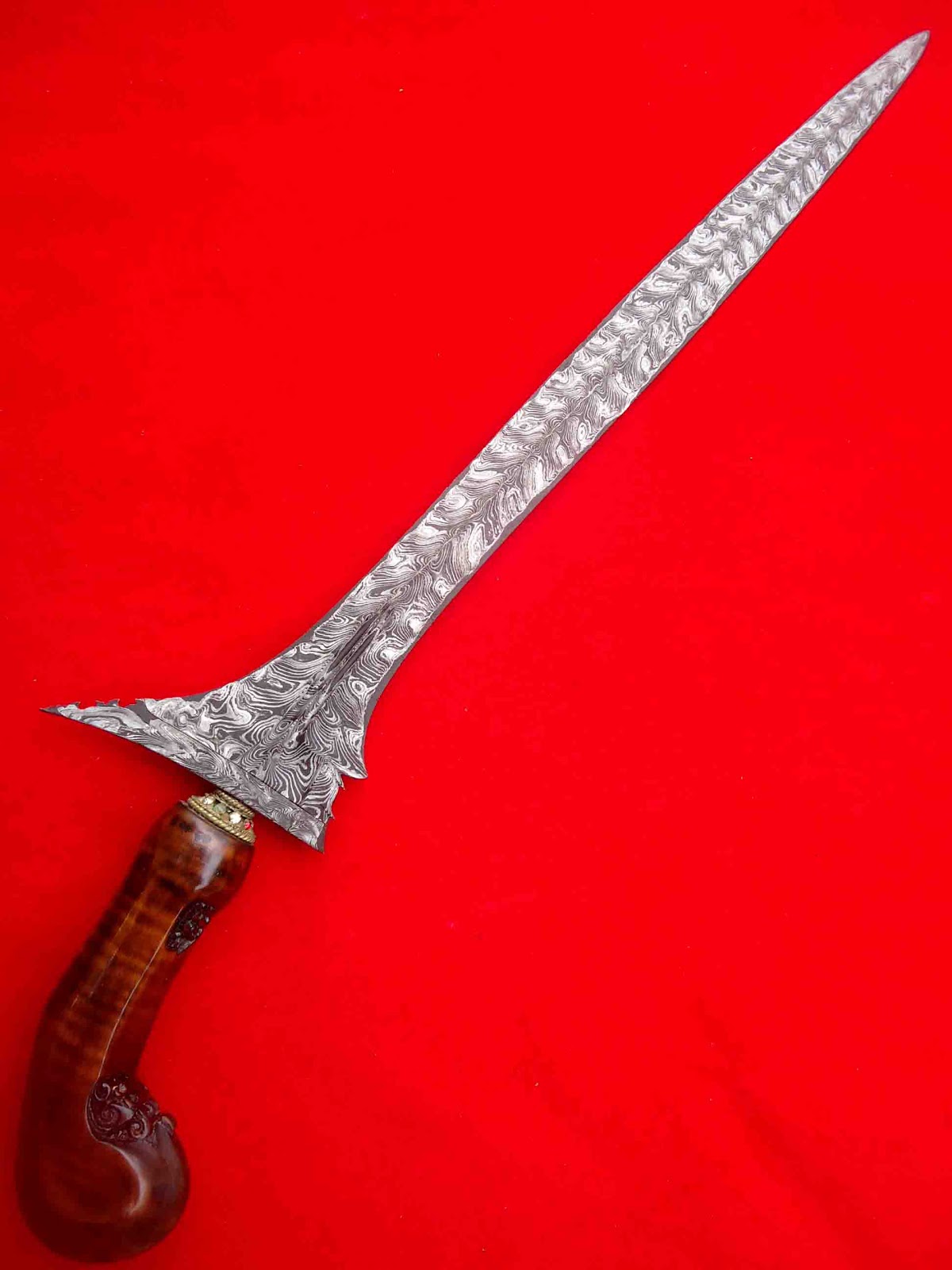 Keris Pasopati Pamor Lar Gangsir | KERIS KAMARDIKAN | Jual Pusaka ...