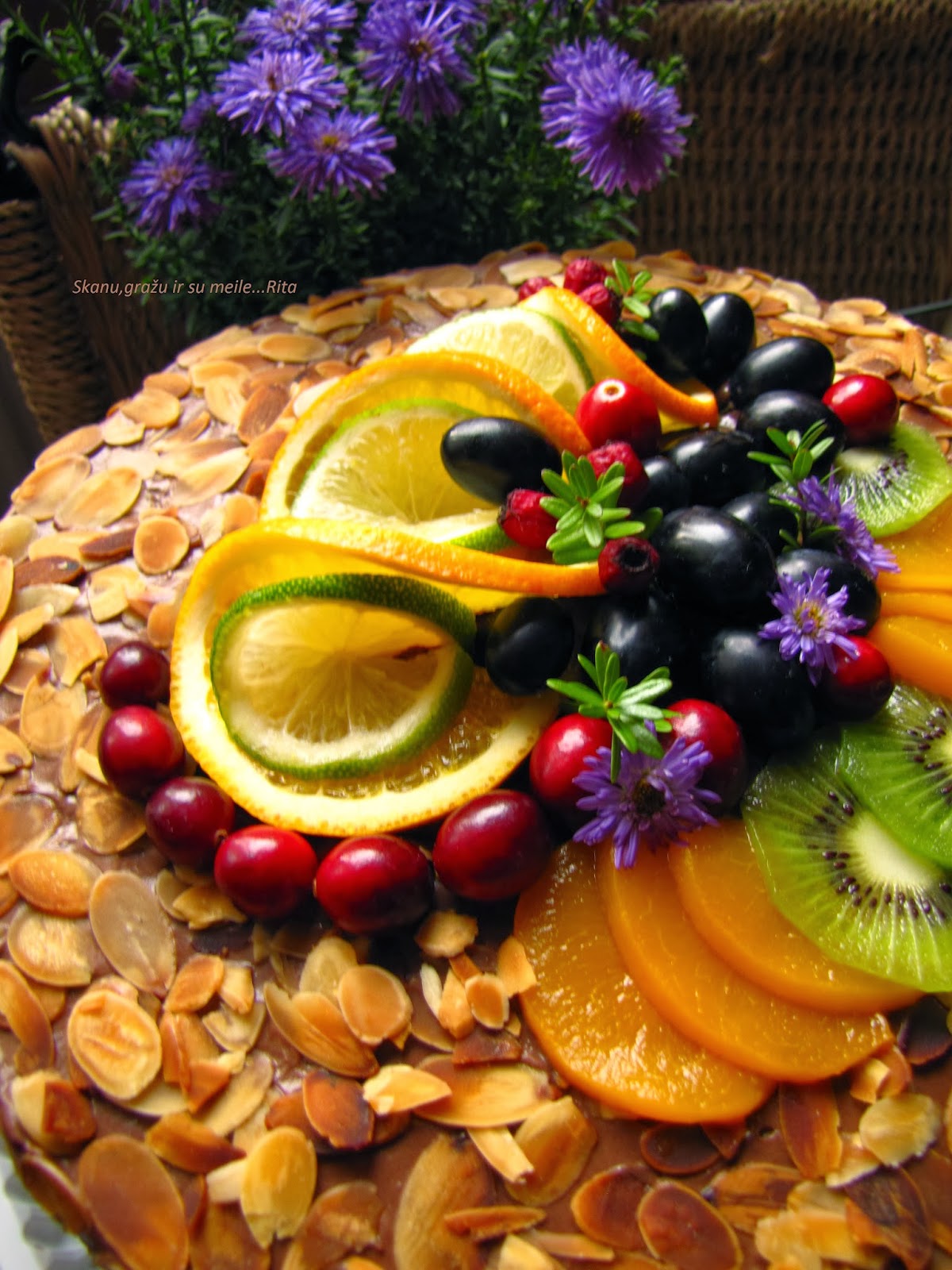 Ritos receptai : Medutis su vaisiais