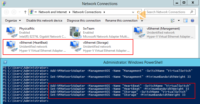Vgeek Powershell Rocks Creating Virtual Nic Cards For Testing Standalone Hyperv