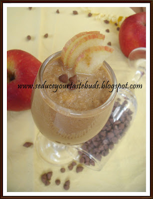 Seduce Your Tastebuds...: Chocolate Apple Shake