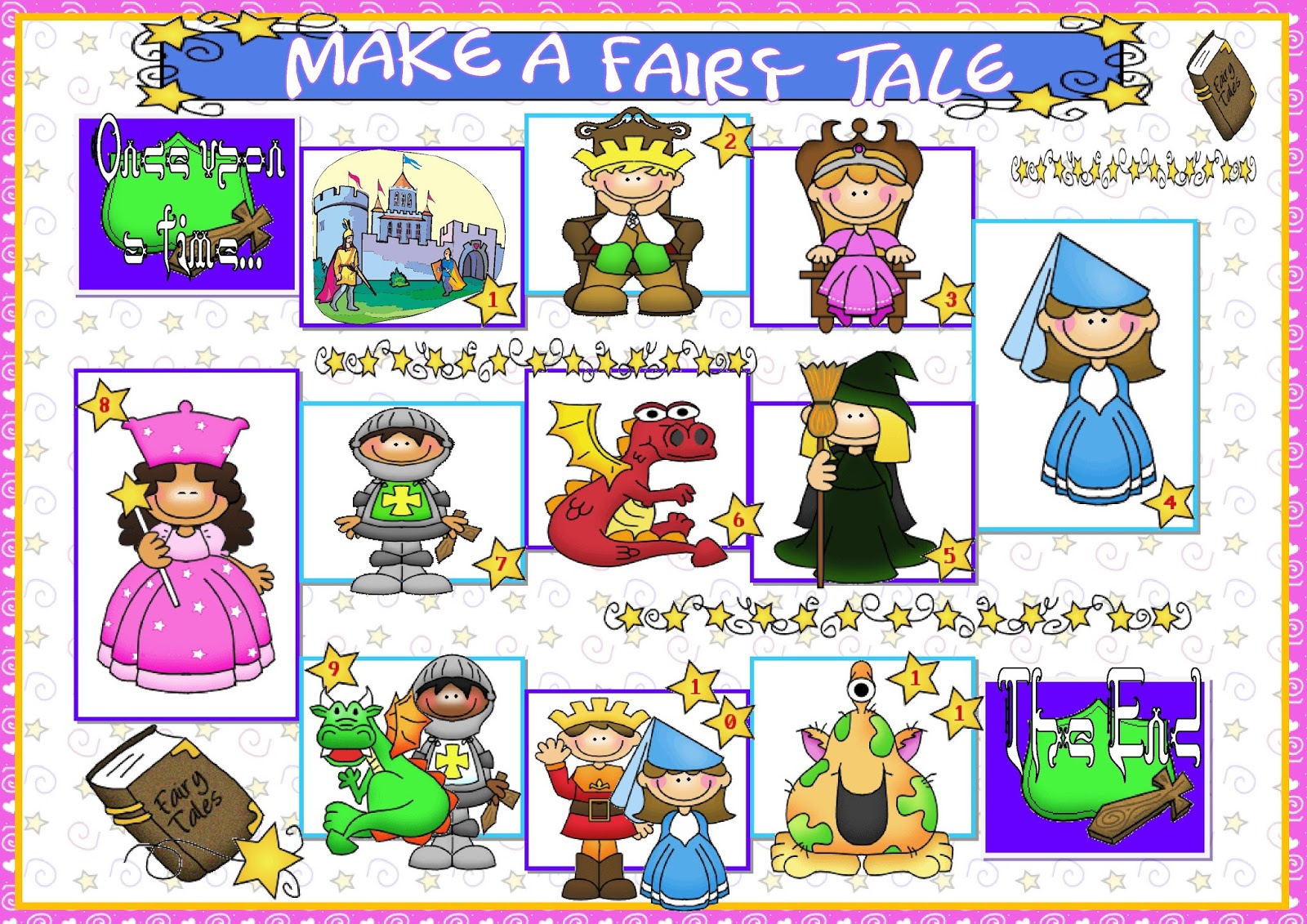 A+ Excellent : Fairy tales project (2)