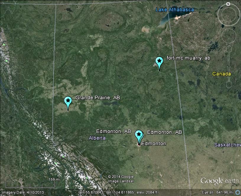 The Latest Worldwide Meteor/Meteorite News: Alberta, Canada Early ...