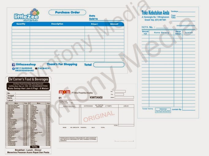 Cetak Nota | Cetak Xbanner | Cetak banner | Cetak Kartunama Free Delivery