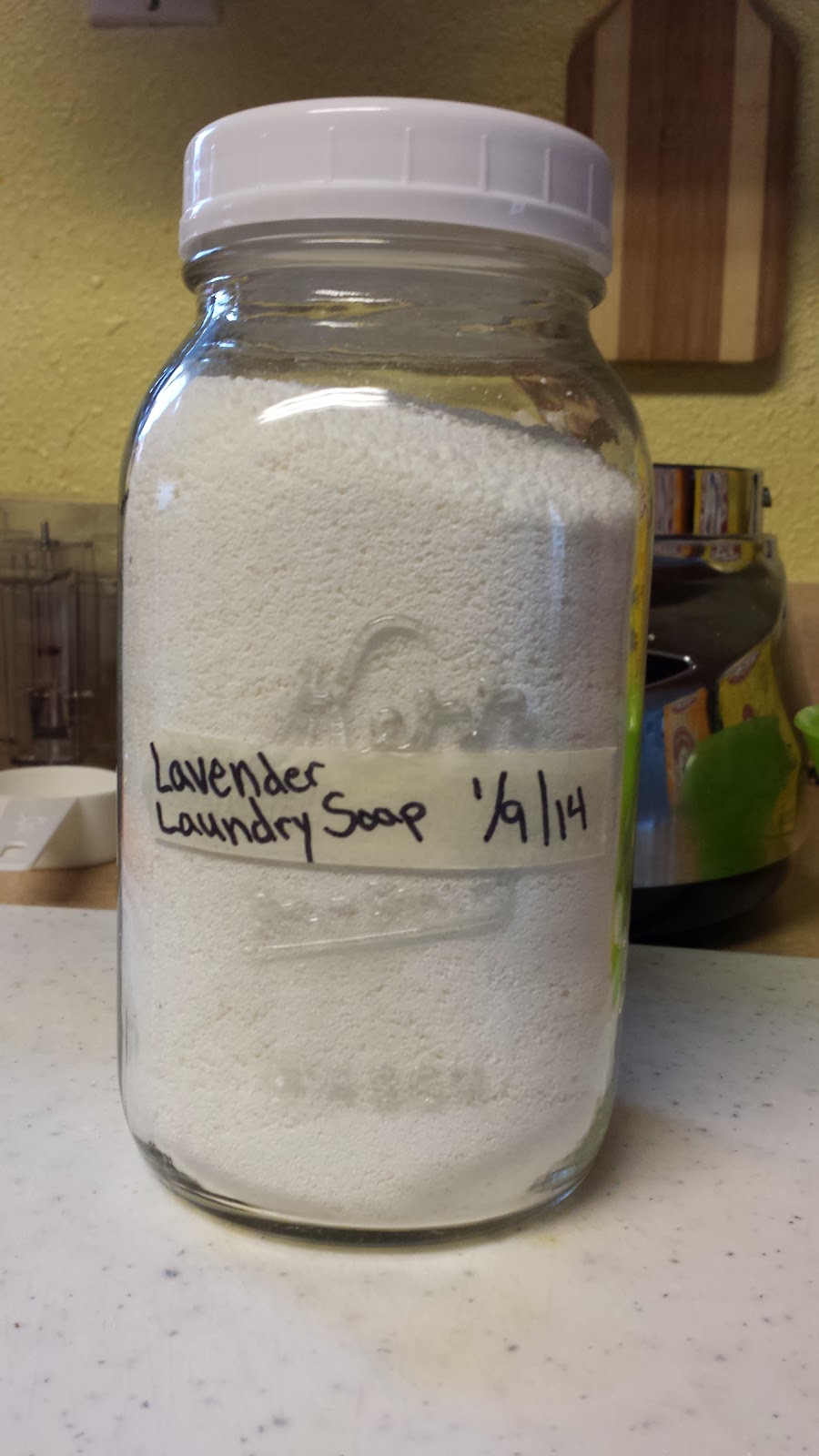 These Happy Golden Years: Homemade Laundry Soap Powder ~ Borax Free!