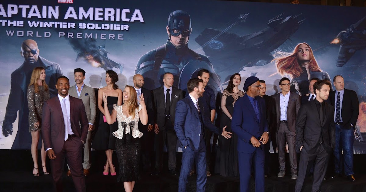 Marvel Comics Actress & Actress: Cast of "Captain America: The Winter ...