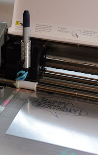 Amy Corbin: Robot birthday card with Chomas Creations adjustable marker ...