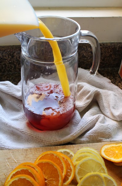 Food Lust People Love: Minty Cardinal Punch