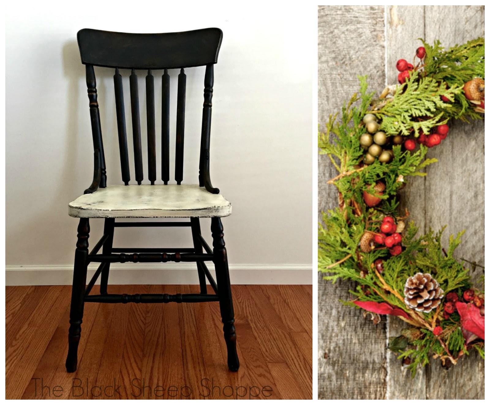 Rustic Worn Chair Gets a Rustic Worn Finish