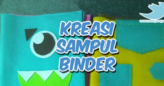 Kreasi Sampul Binder Dari Kain Flanel