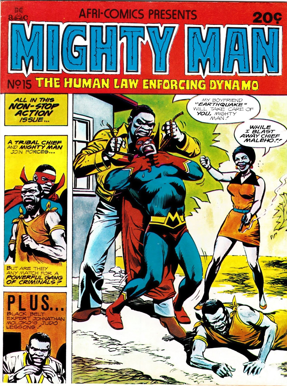 South African Comic Books: Afri-Comics Mighty Man 15