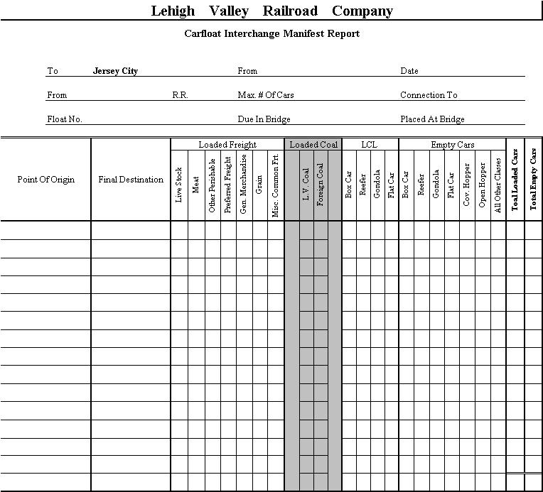 Lehigh Valley Harbor Terminal Railway: Op Op Till You Drop - The Paperwork