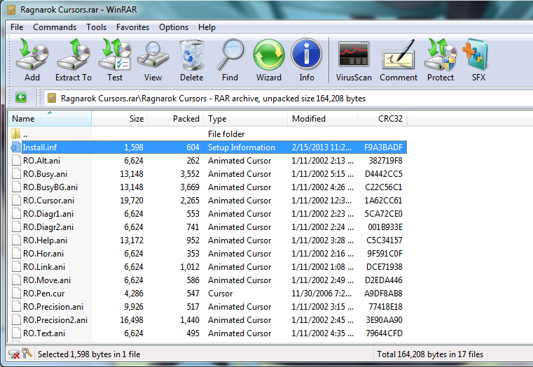 Install Mouse Cursor Schemes On Windows 7 Tech Tidbeats