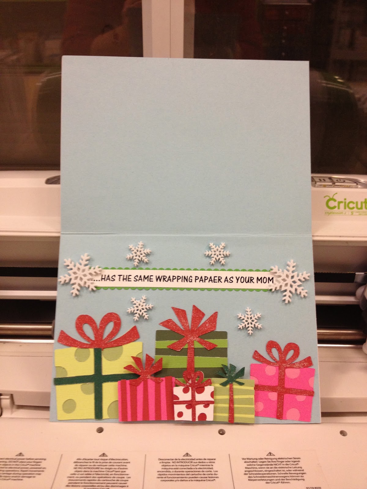 WRAPPING PAPER CARD | Ken's Kreations