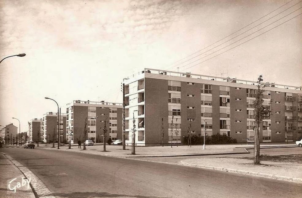 NANTES la ville d'après guerre: NANTES quartier Breil-Malville