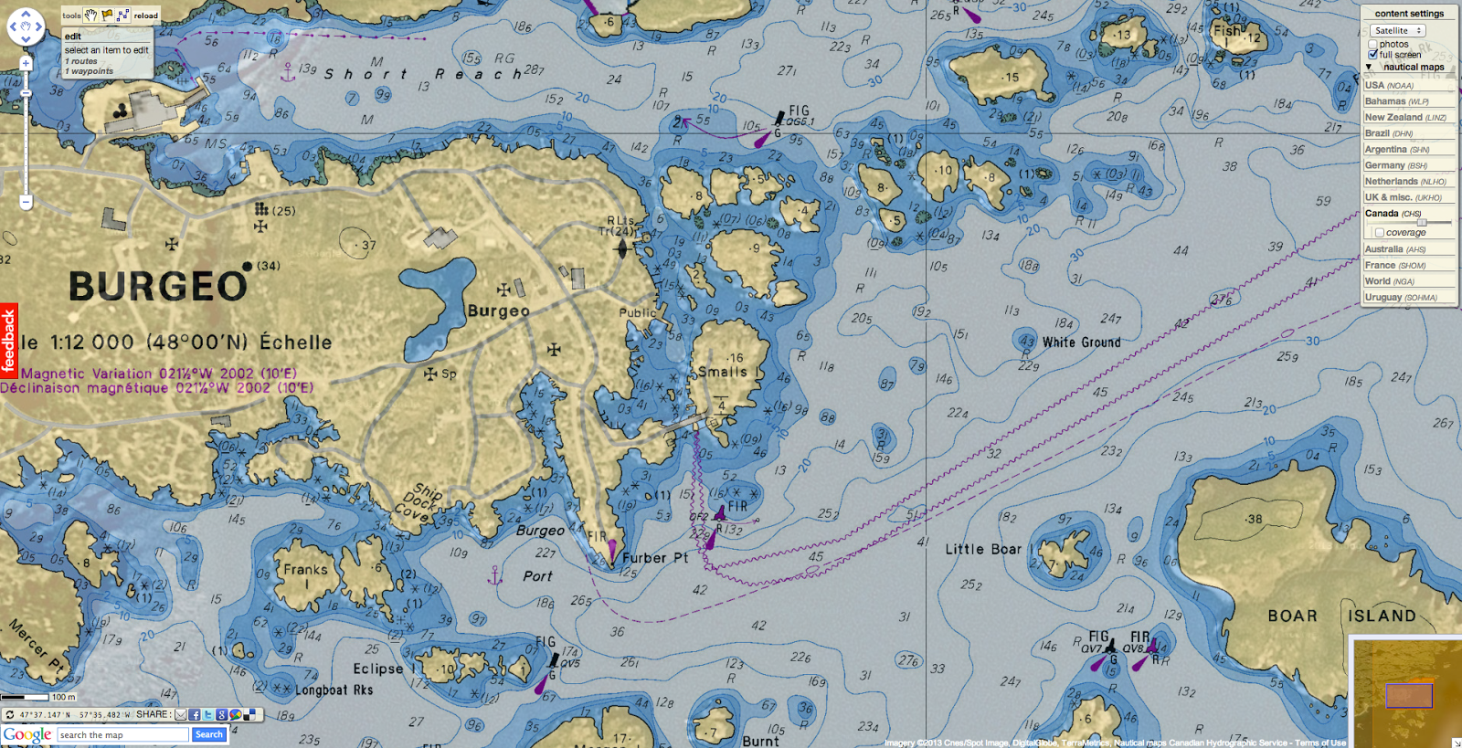 GeoGarage blog: Canada CHS update in the Marine GeoGarage