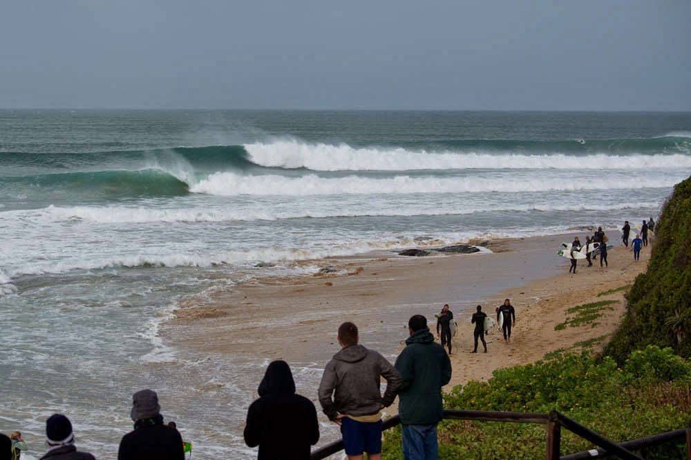 Un gran blanco en J-Bay