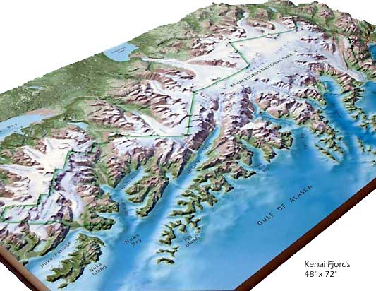 3D Map Models - Map Model Higher: Uses of Model Map to Students