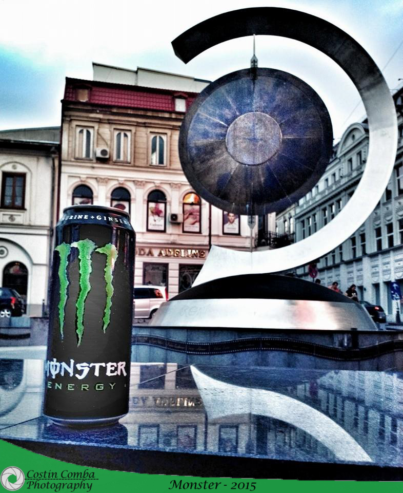 Costin Comba: Monster Energy 666 in Hebrew