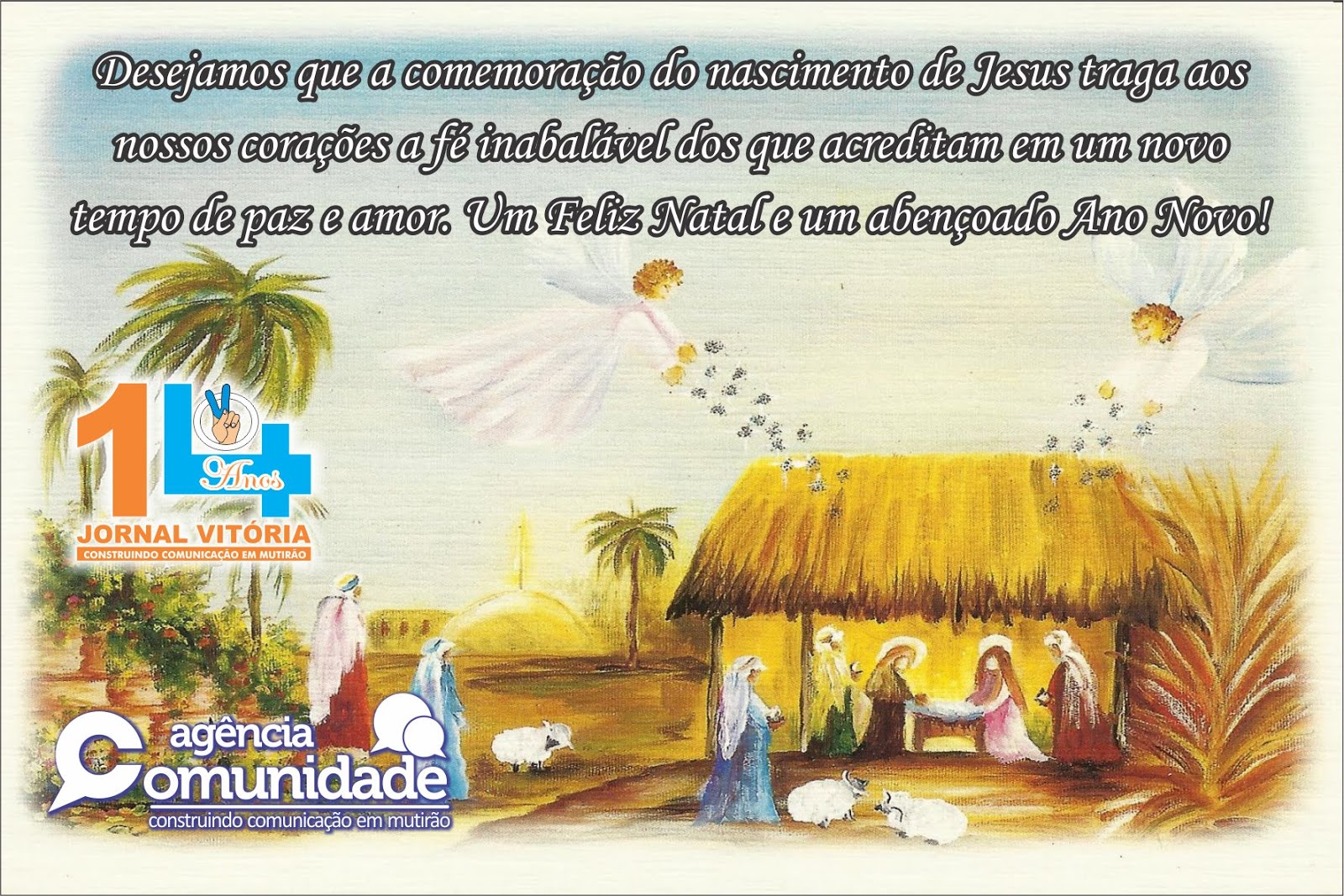 Agência Comunidade & Jornal Vitória: Boas Festas Agência Comunidade & Jornal Vitória: Boas Festas
