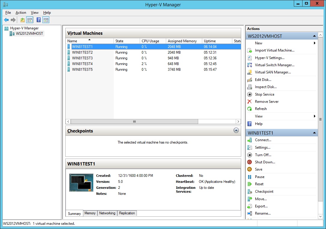 Hyper-V Dynamic Memory: a Case Study