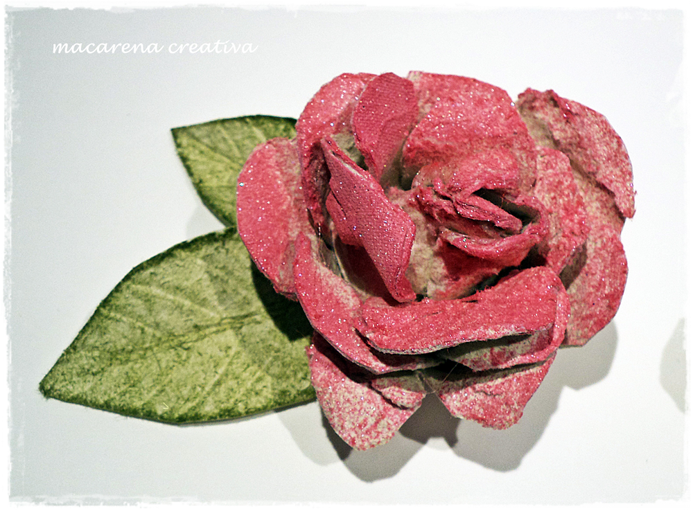 macarena-creativa: Egg carton Roses