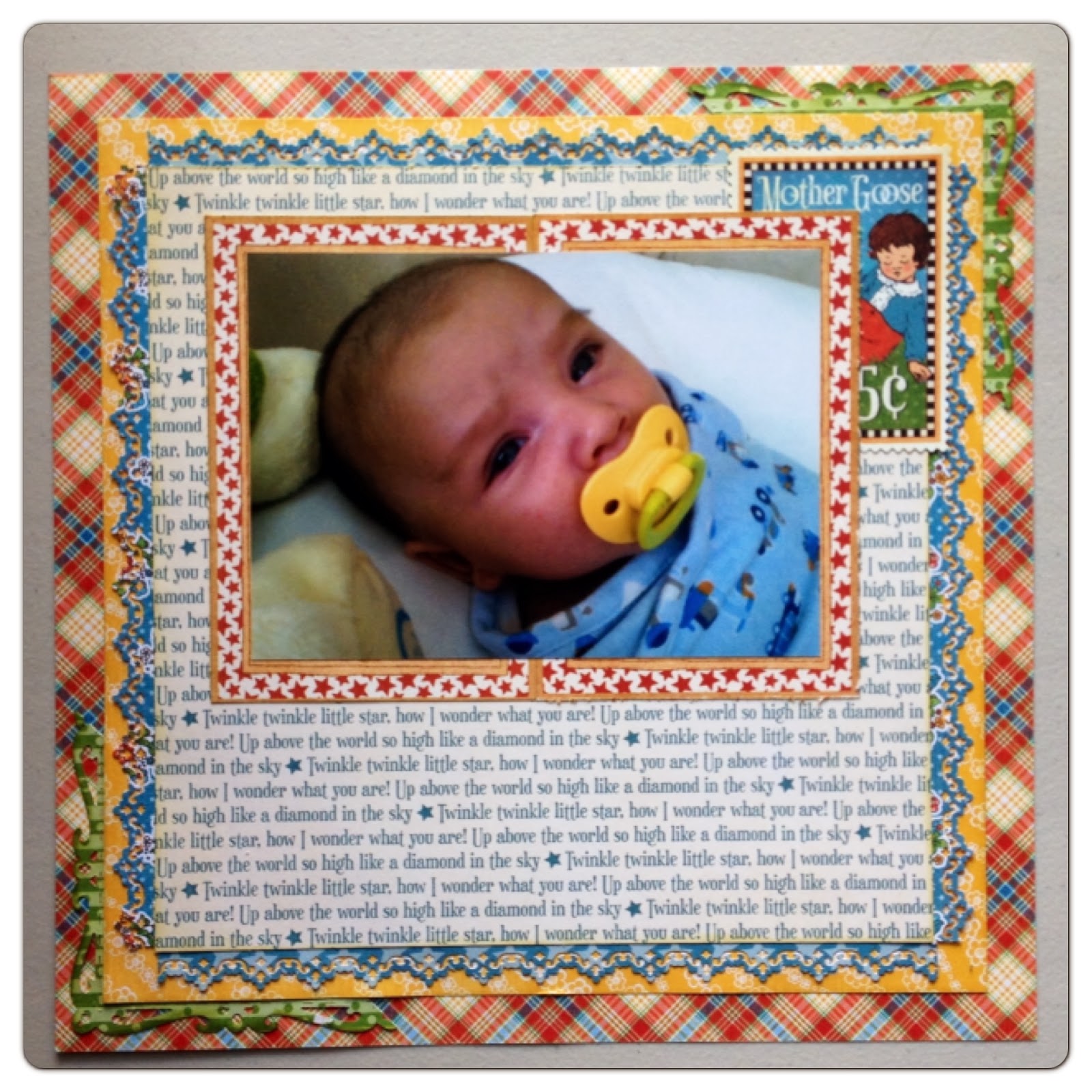 Paperiah: Mother Goose Layout Tutorial and Bee Hive Class Photos!