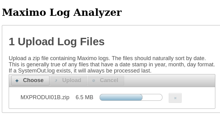 That Maximo Guy: Maximo Log Analysis Tool