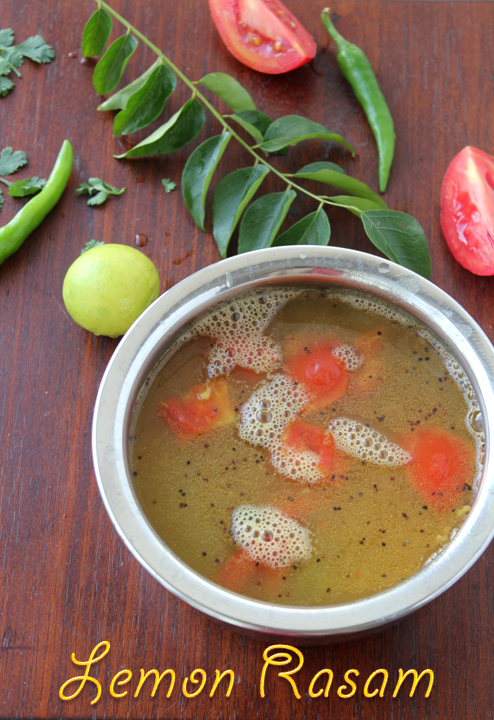 Jaya's recipes: Lemon Rasam