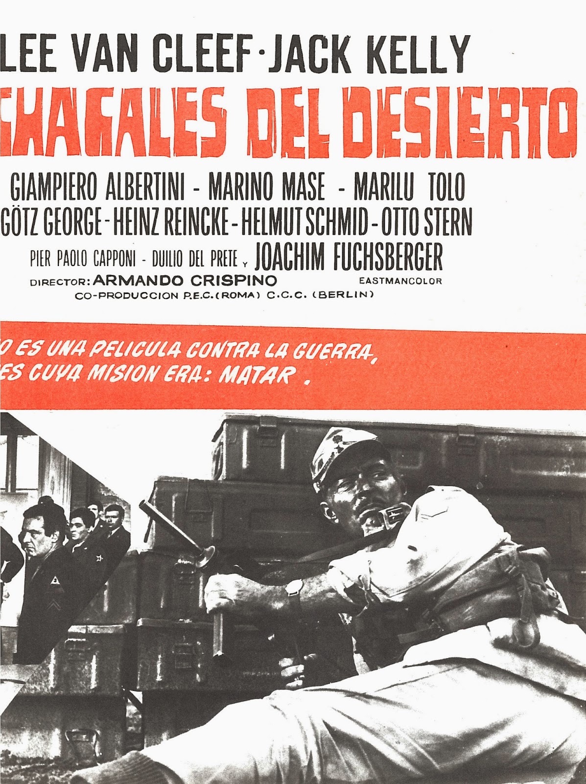 TheBad.net - The Lee Van Cleef Blog: Commandos - Spanish Pressbook
