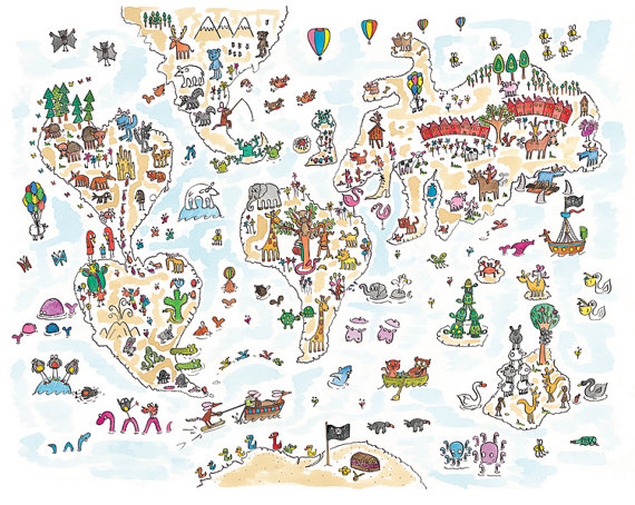 Not That Fluffy: Creative maps!