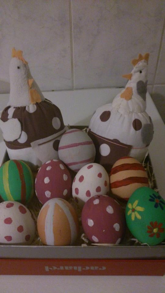 Coton et création : du fil, des aiguilles et des idées : Poules de Pâques