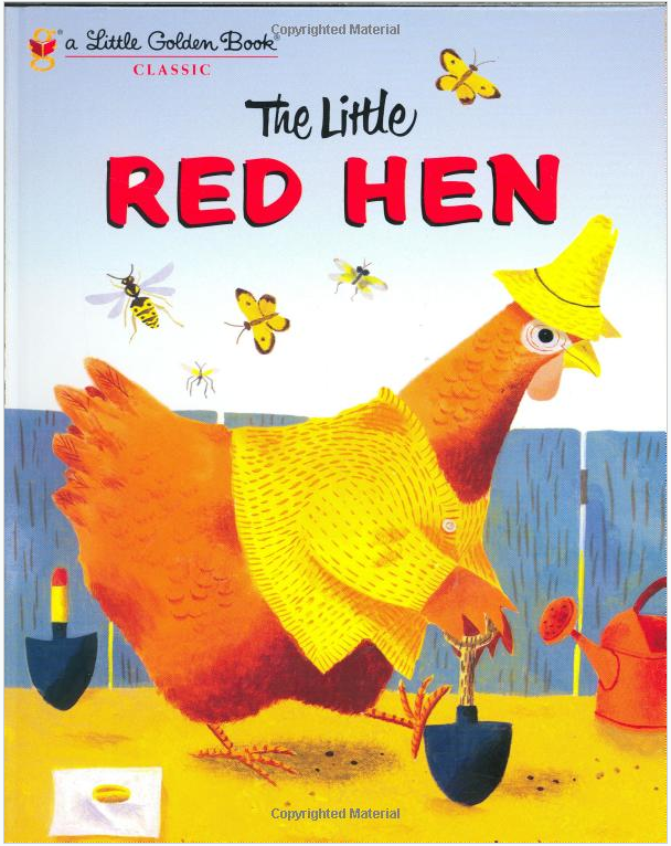 The Doodlekins Cartoon Family Blog: Just Call Me - The Little Red Hen