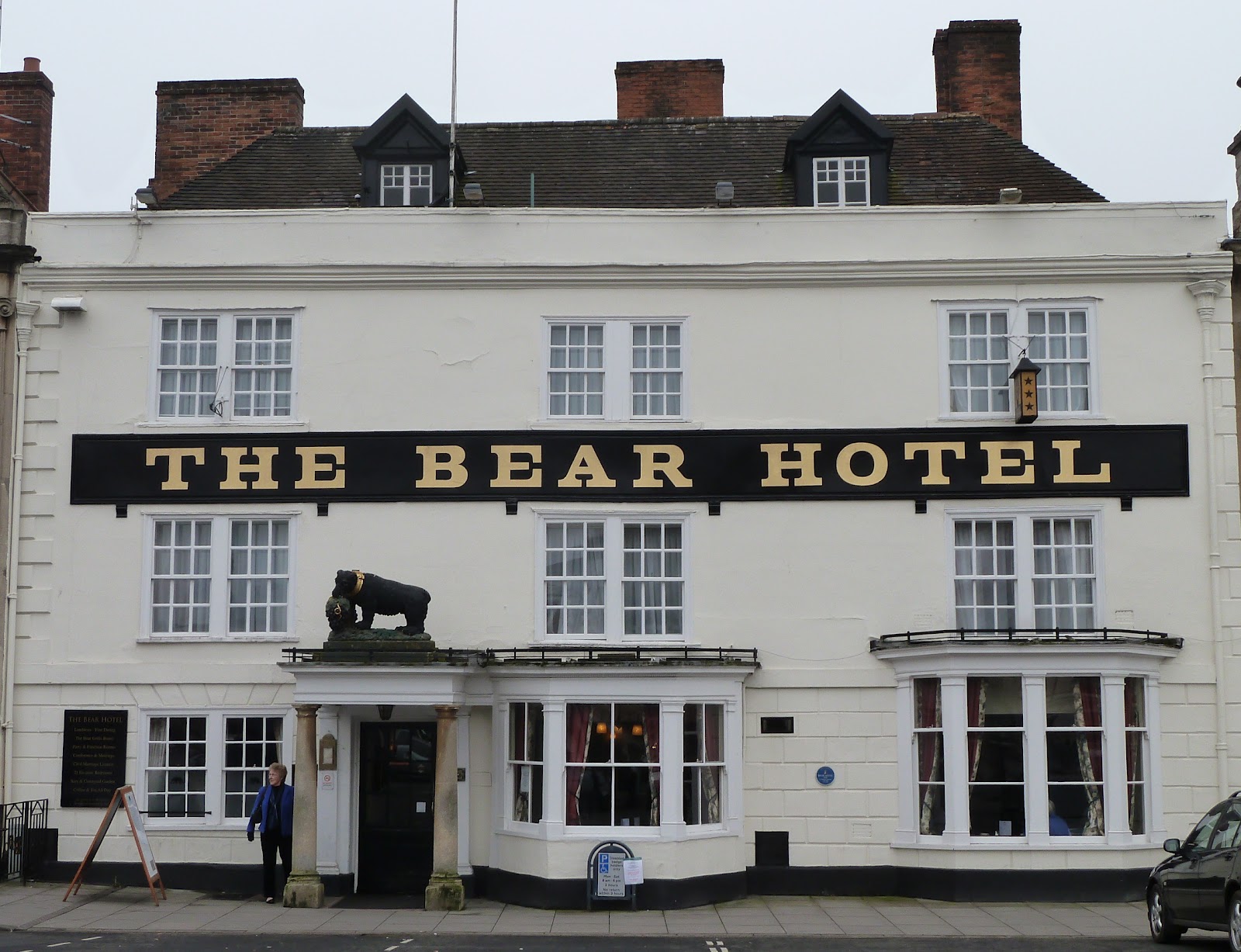 Devizes Days in Words and Pictures 2015: The Bear Hotel in Devizes.