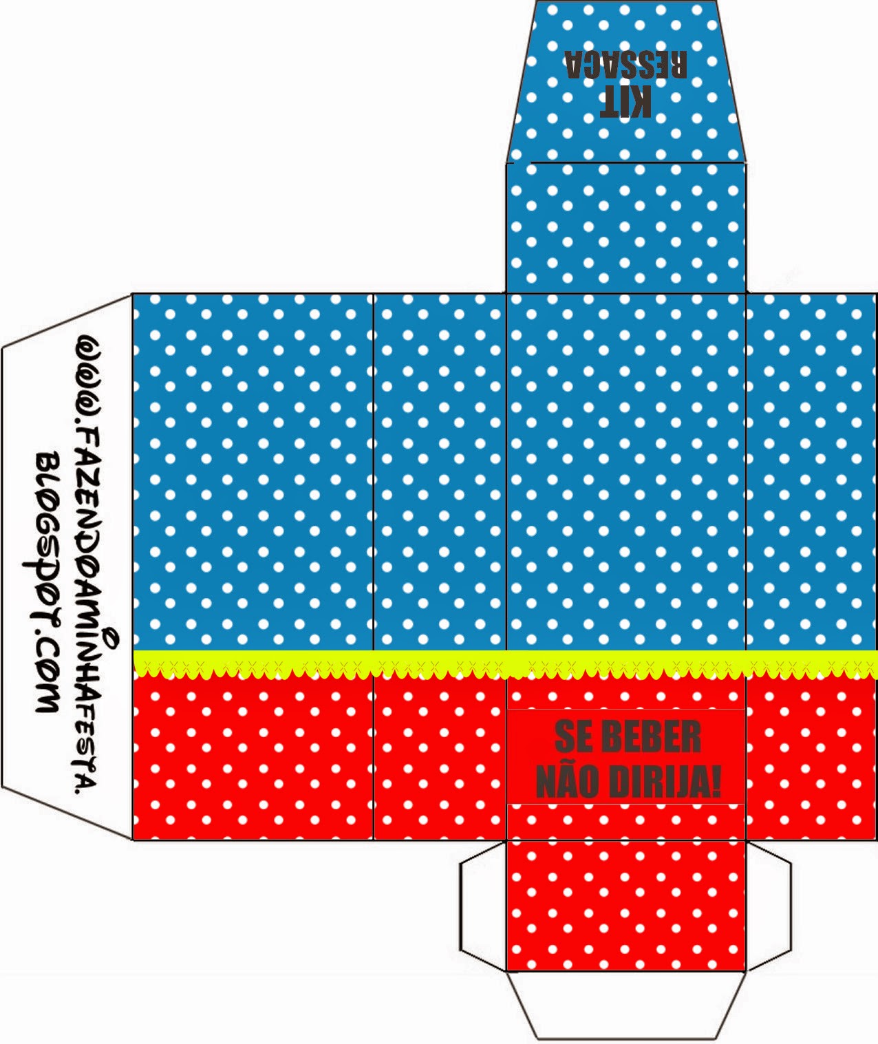 Red, Yellow and Blue: Free Printable Boxes. | Oh My Fiesta For Ladies!