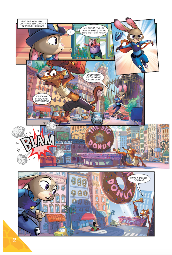 For Glorious Zootopia: Zootopia Graphic Novel wychodzi dzisiaj!
