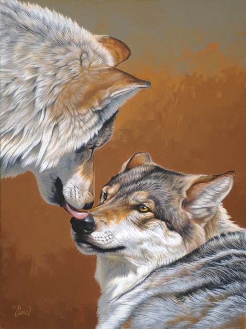White Wolf : Al Agnew : Great American Artist and Conservationist