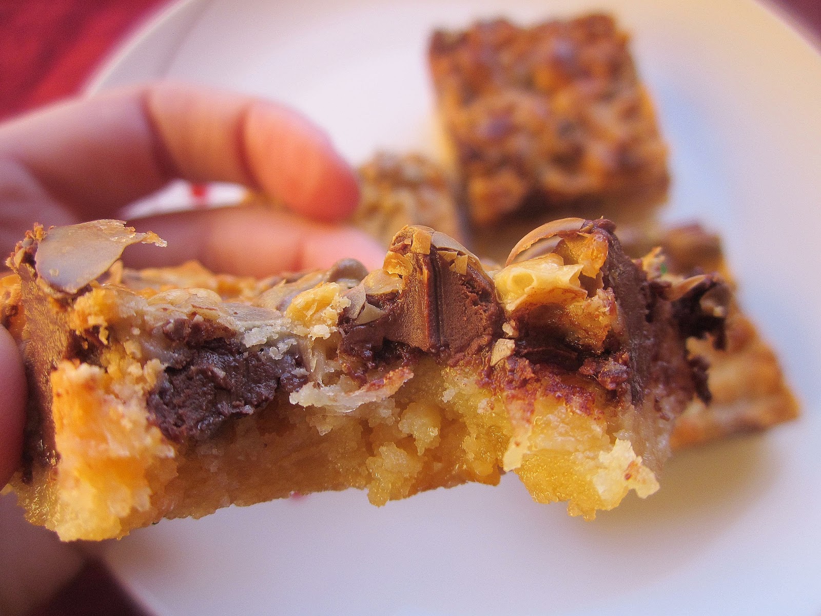 Dimples & Delights: 7 Layer Cookies