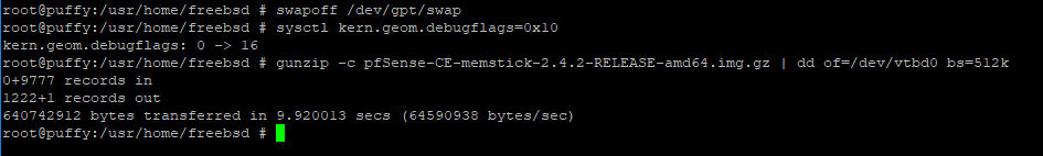 Running pfSense on a DigitalOcean droplet