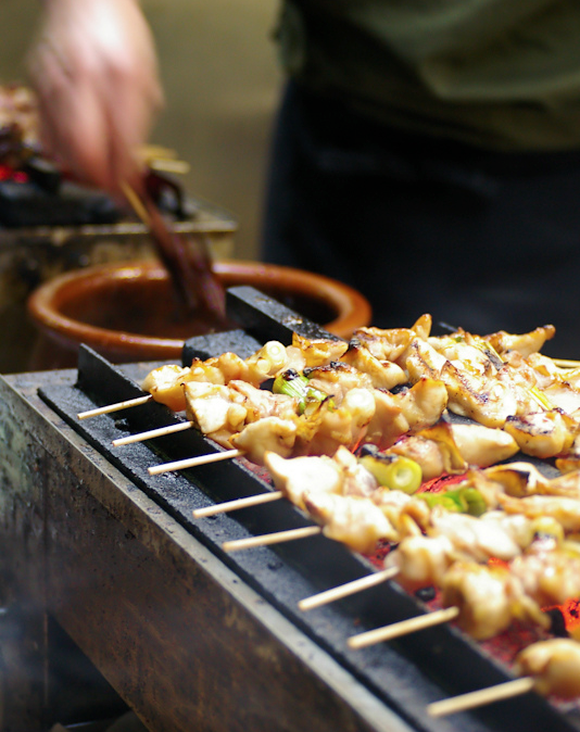 Scrumpdillyicious: Japanese Yakitori: Grilled Chicken & Scallion