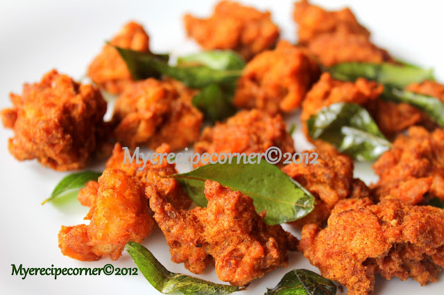 Mye's Kitchen: Chicken Pakoda