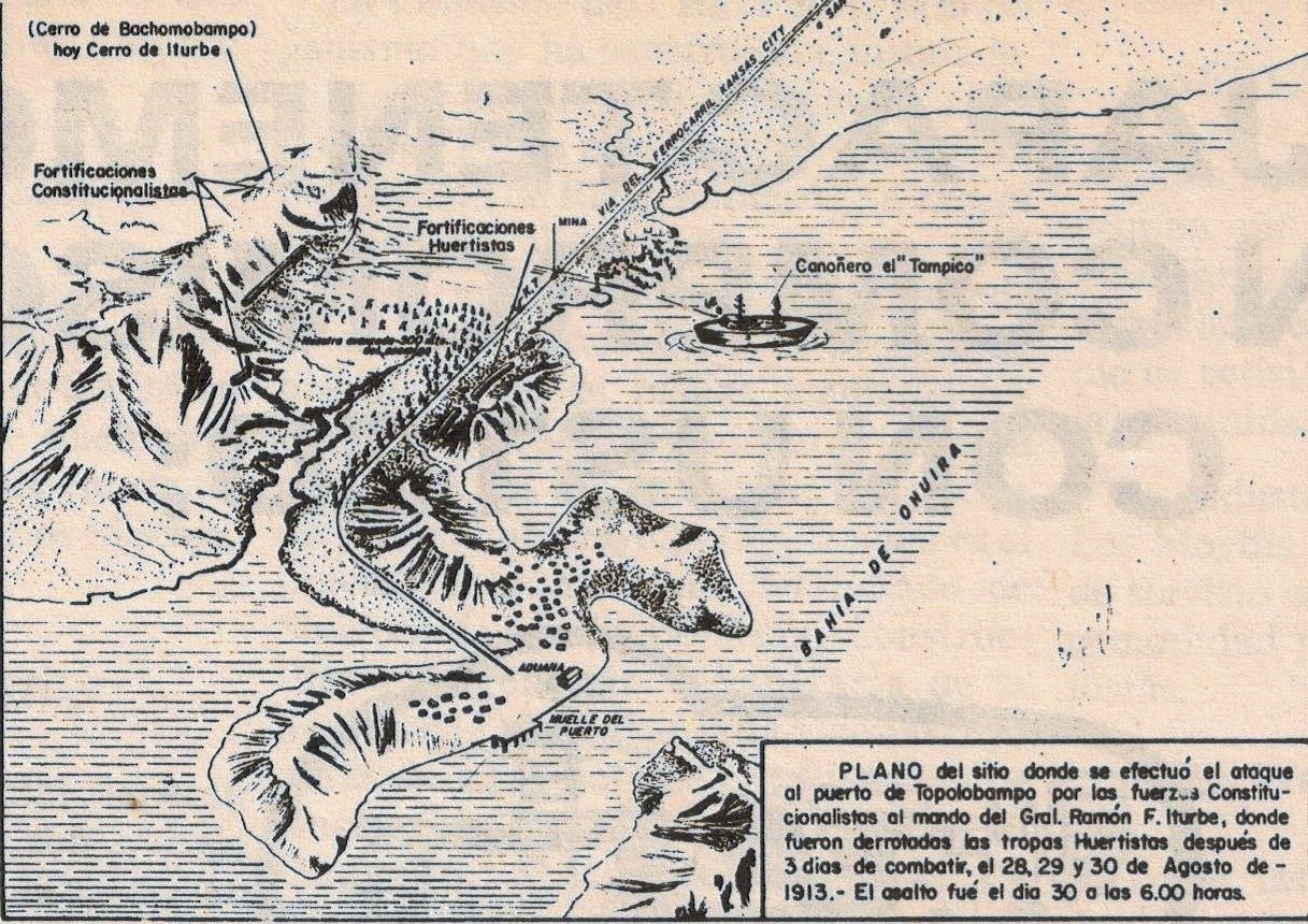 México Campo de Batalla: IV: Batalla Naval de Topolobampo, Marzo1914
