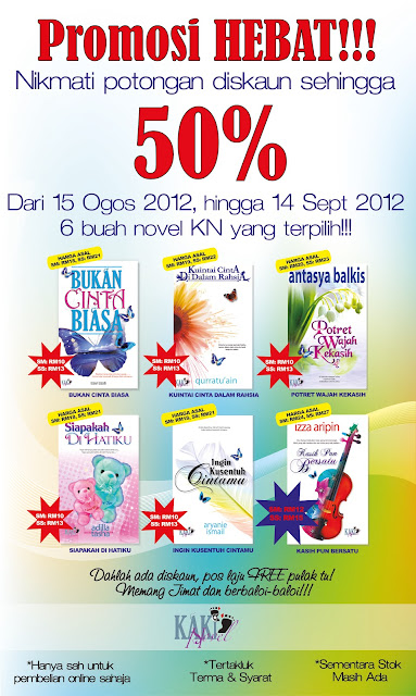 KAKI NOVEL: PROMOSI HEBAT!!!