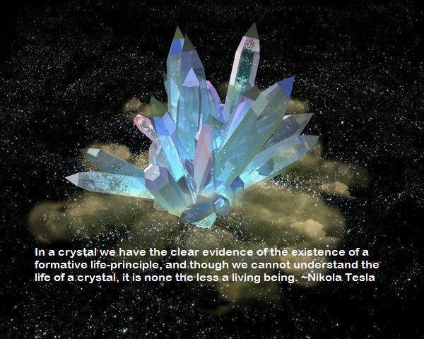 Phos to alethinon: Crystal life - Nikola Tesla