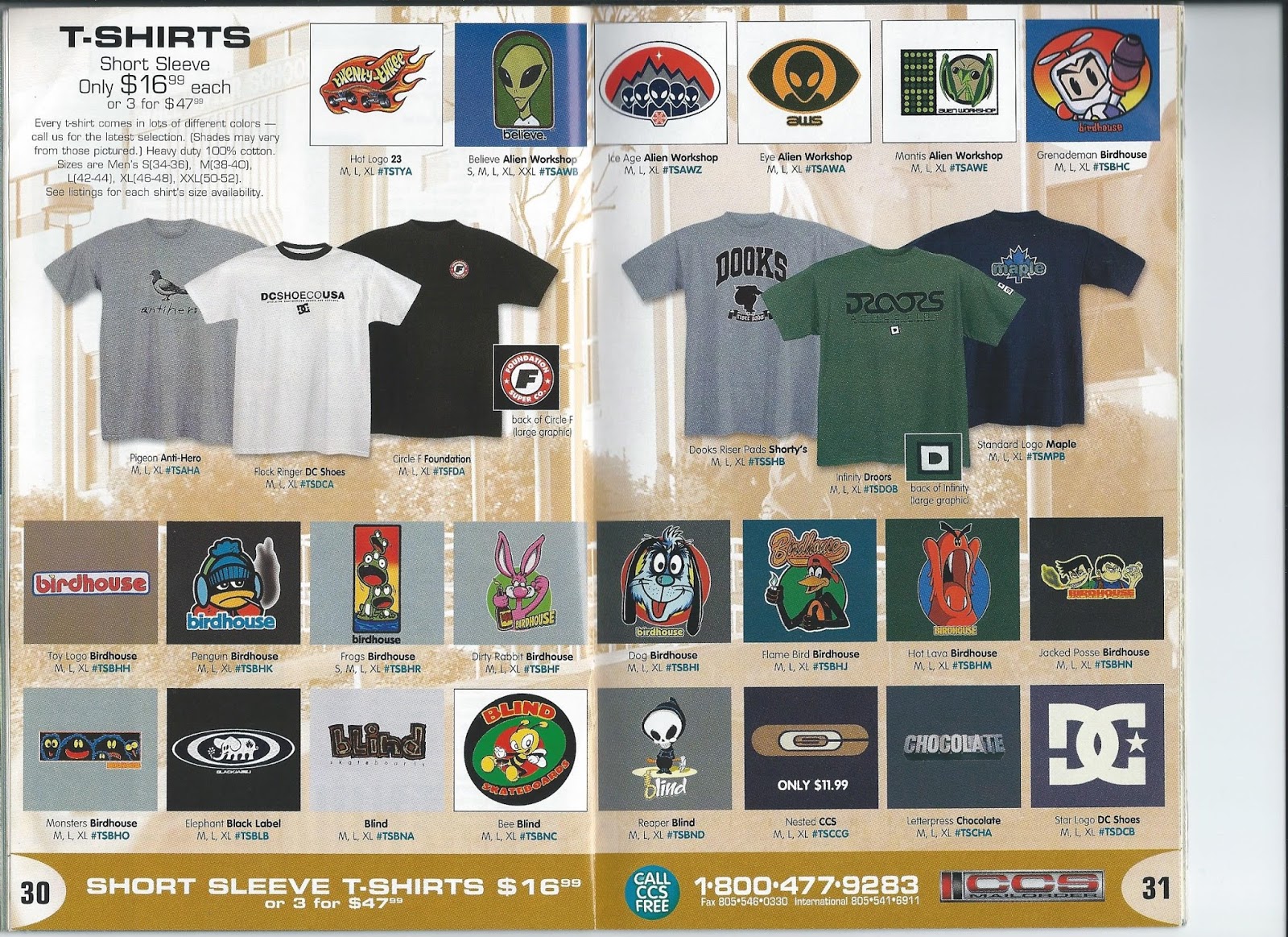 90's Skateboard Nostalgia: CCS Summer 1997 Catalog