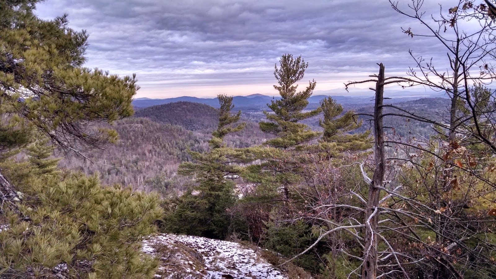 Off on Adventure: Split Rock Mountain - Hammond Pond Wild Forest - 11/22/14