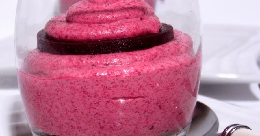 Aux délices de Géraldine: Mousse de betterave au mascarpone