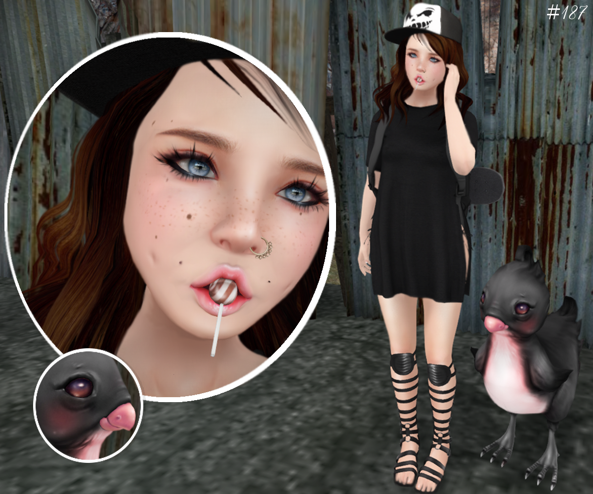 Melodies Of SL: She had a pretty face but her head was up in space.